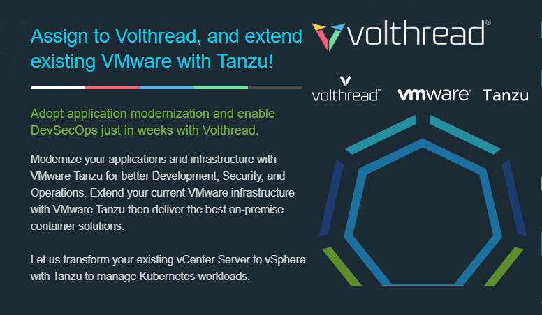 VMware Tanzu Consultancy and Manage Service Support | Volthread