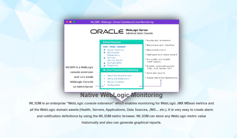 WLSDM, WebLogic Smart Dashboard and Monitoring | by Volthread